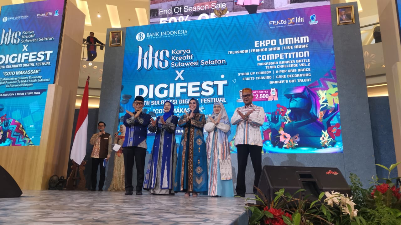 Bank Indonesia Sulsel Gelar Digifest South Sulawesi Digital Festival - Radio Gamasi